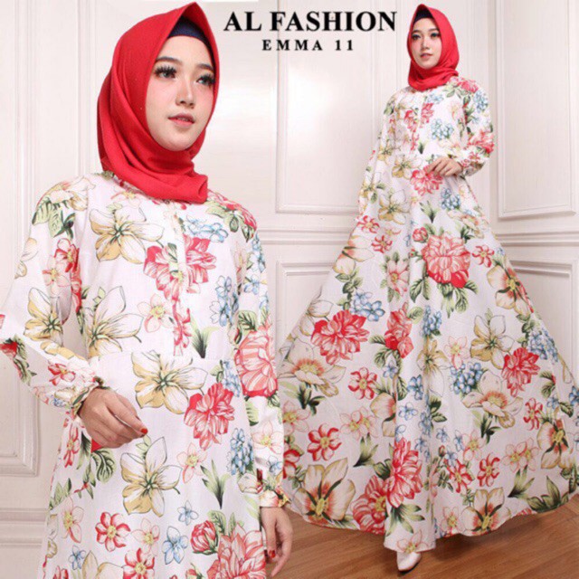 Jual AB Agen Baju Official Shop - TERMURAH maxi emma baju muslim ori ...