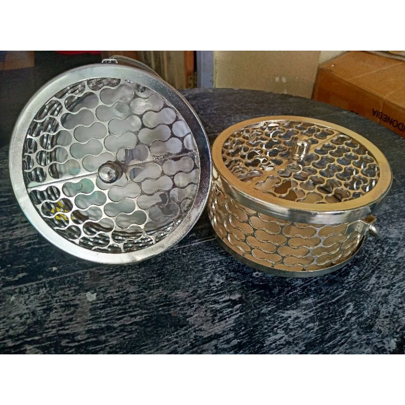Jual Tempat obat nyamuk bakar/tempat lilin aroma terapi | Shopee Indonesia