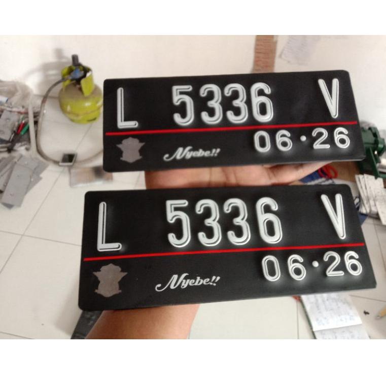 Jual GRATIS ONGKIR Plat nomor Motor custom variasi baut tanam(COD ...