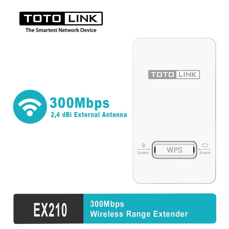 Jual TOTOLINK EX210 - Wireless Range Extender 300 Mbps | Shopee Indonesia