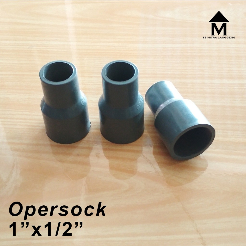 Jual Sock 1" x 1/2" inch - Socket opersock Overloop sok Sambungan Pipa PVC | Shopee Indonesia