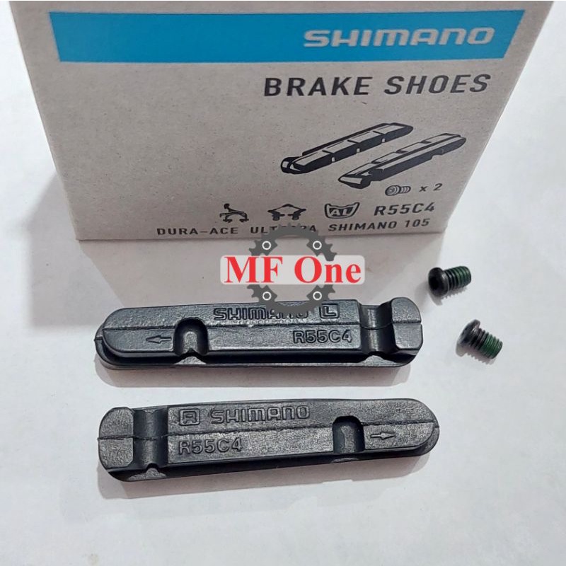Jual Brake Shoes Shimano R55C4 Karet Rem DuraAce Ultegra 105 Original ...
