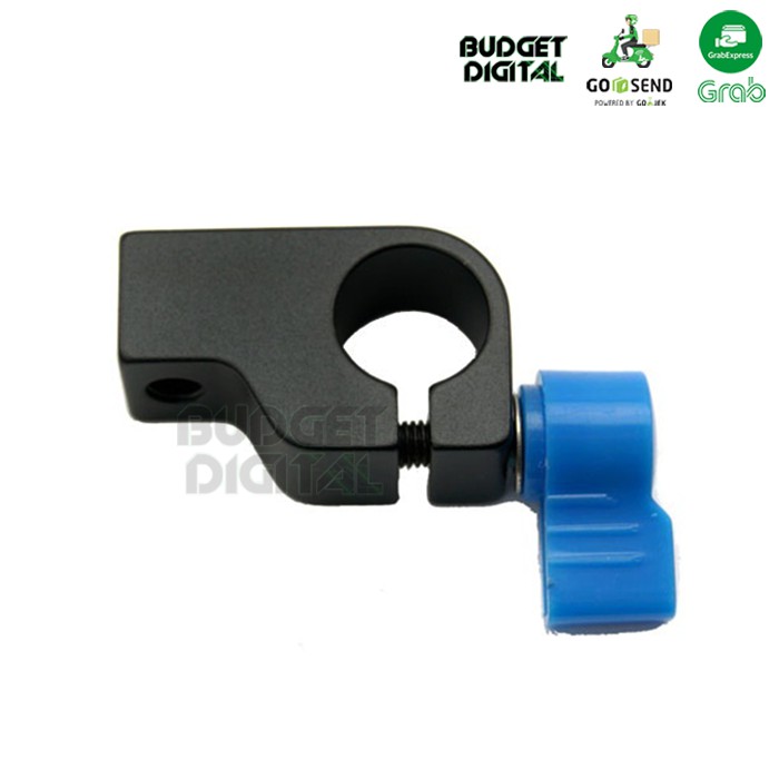 Jual 1/4" Thread Mount Rail Block Rod Clamp Rig 15mm Rod DSLR Rig ...