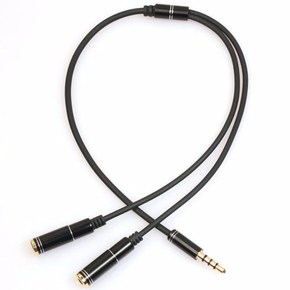 Jual Splitter Audio Dual Female to Male Mic External | Shopee Indonesia