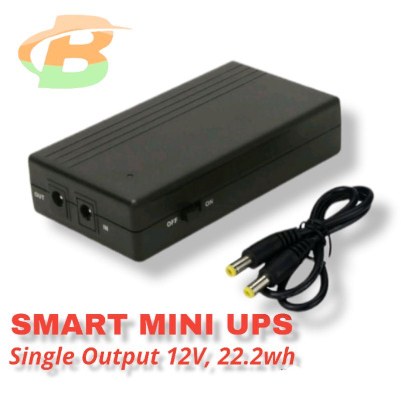 Jual MINI UPS UNTUK ROUTER MODEM CCTV FINGER PRINT HP EMERGENCY BATERAI ...