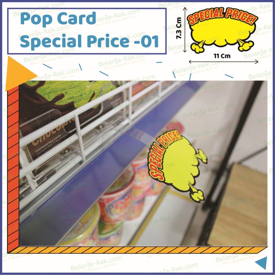 Jual Pop Card SPECIAL PRICE kertas promo 1 Pack Isi 20pcs | Shopee ...