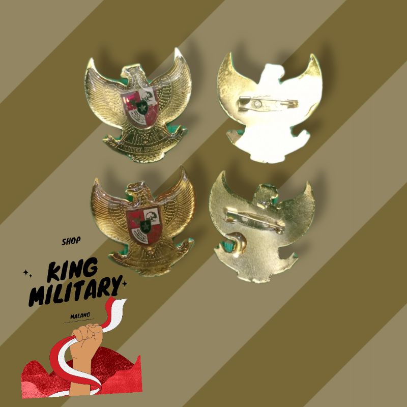 Jual Pin Garuda- Pancasila - Bupati - Paskibra - Upacara - Pramuka ...