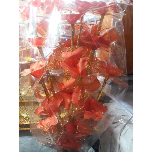 Jual BUNGA TELUR / BUNGA BALE 2 TINGKAT LENGKAP (10 Bunga Telur, 10 ...
