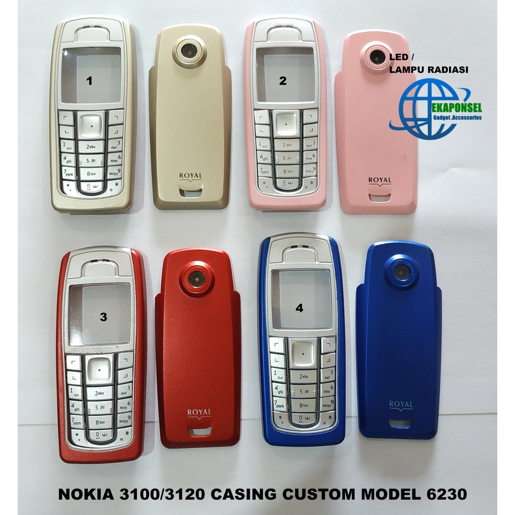 Jual NOKIA 3100/3120 CASING MODEL CUSTOM LED RADIASI | Shopee Indonesia