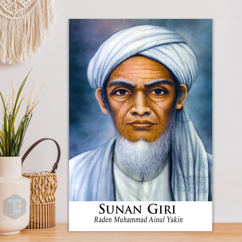 Jual Poster Sunan Ulama Habib Hiasan Dinding Walisongo Lukisan Tokoh ...