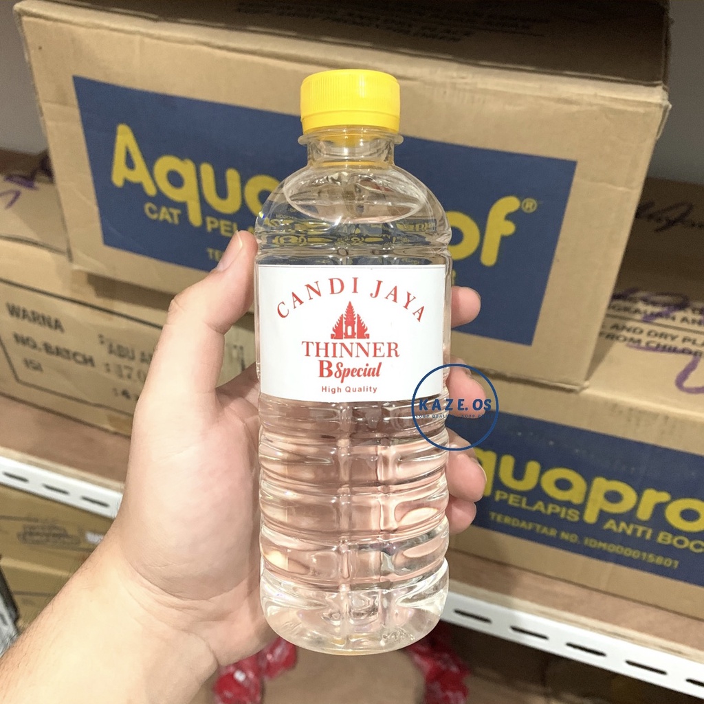 Jual PREMIUM THINNER B SPECIAL CANDI JAYA 400 ML 500 ML 1 LITER KUALITAS JANGAN DI RAGUKAN ...