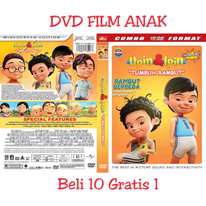 Jual Film Upin Ipin TERBARU 2021 - TUMBUH RAMBUT | Shopee Indonesia