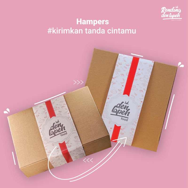 Jual box kotak kardus hampers parcel gift box kosongan free bubble&kart ...