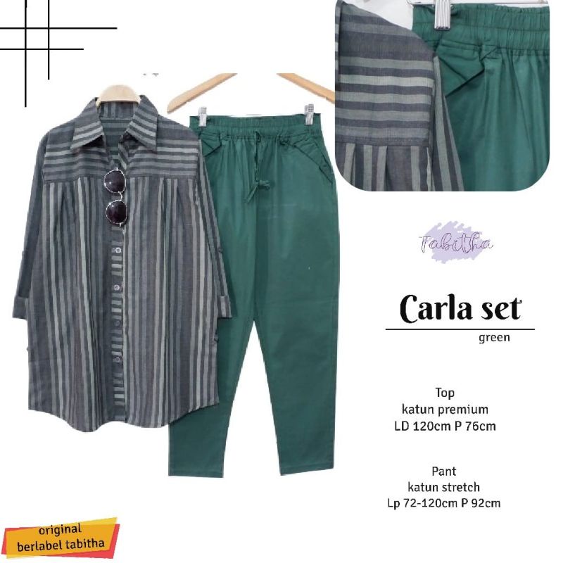 Jual carla set ory by tabitha | Shopee Indonesia