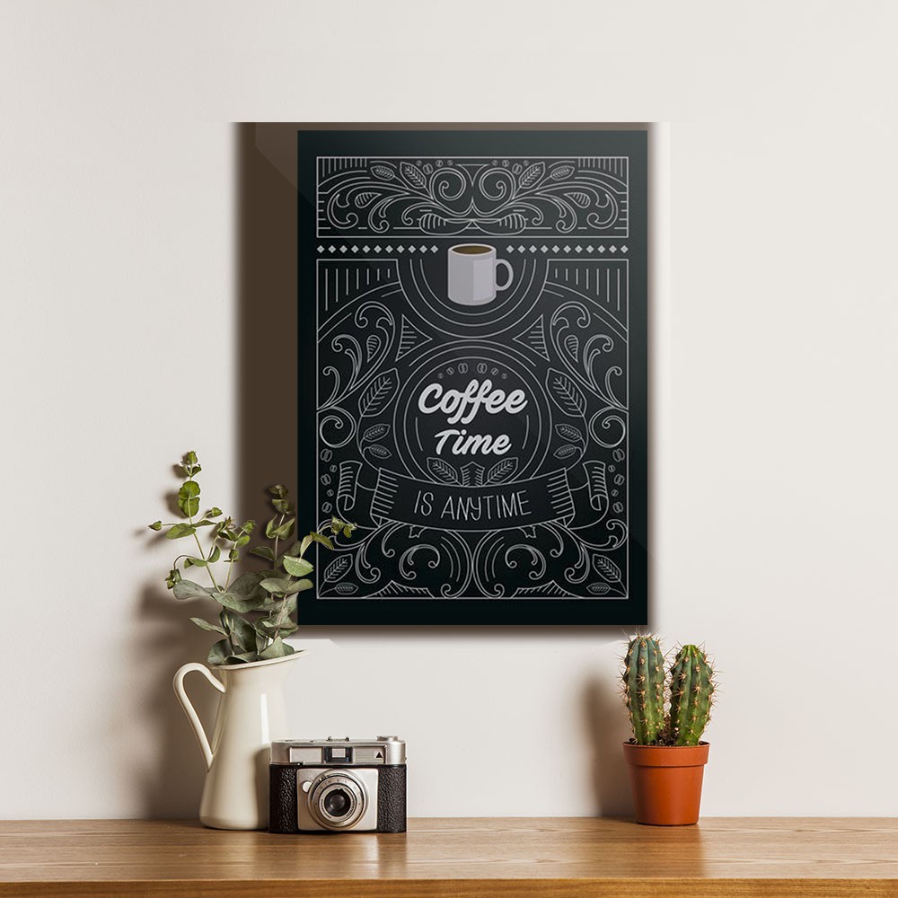 Jual Coffee Time Poster Kayu Kopi Cafe Dekorasi Pajangan Dinding ...