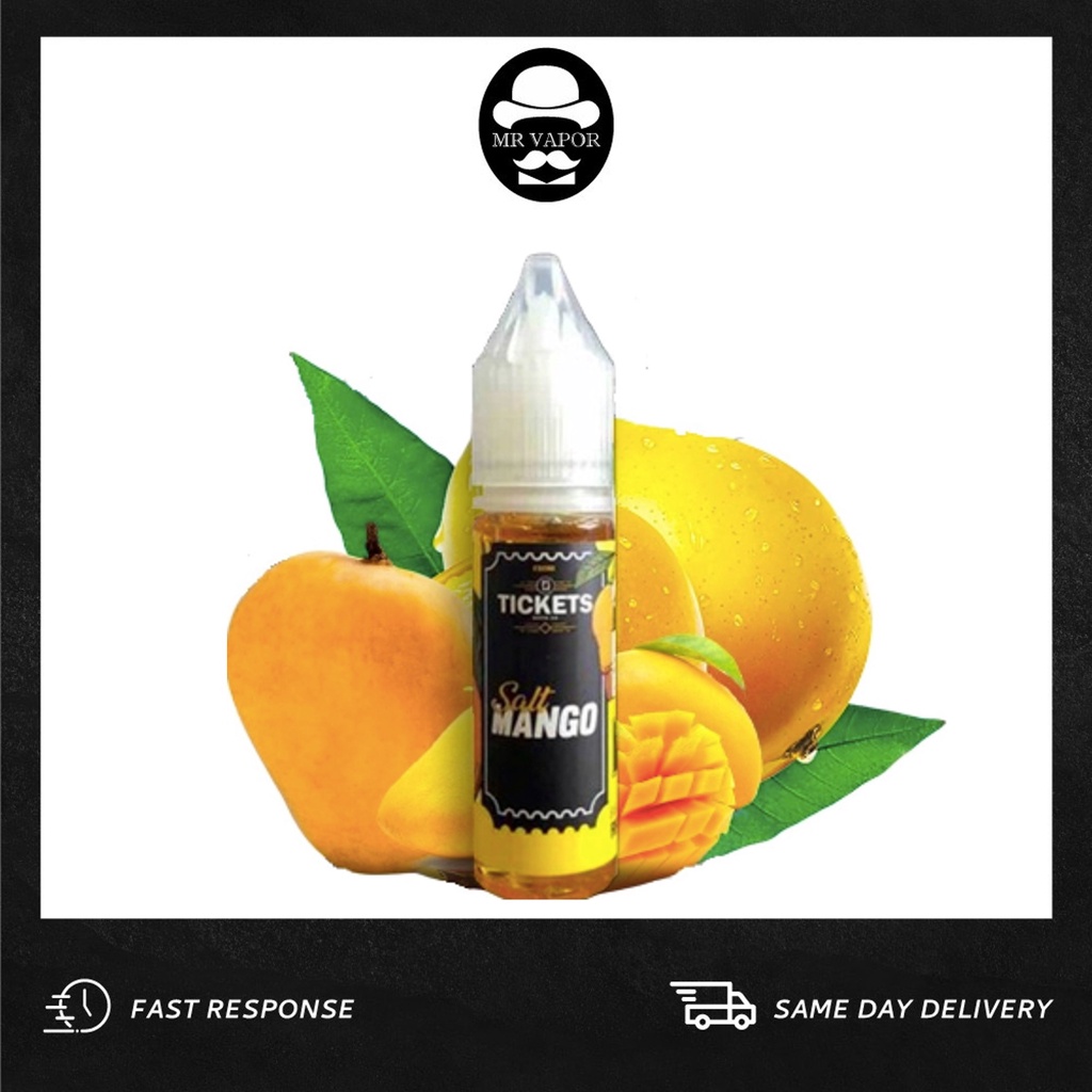 Jual TICKETS MANGO SALT NIC 15ML | Shopee Indonesia