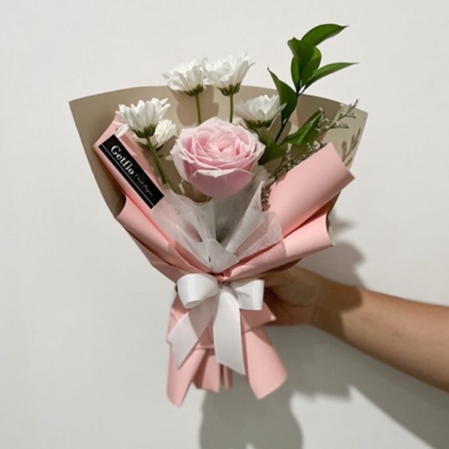 Jual Rose bouquet / buket bunga / buket wisuda / hadiah ulang tahun ...