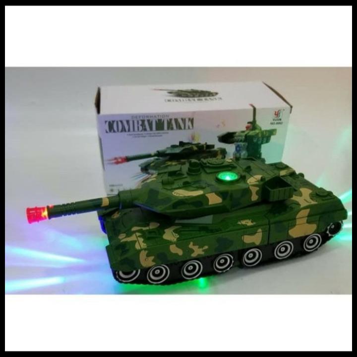 Jual Mainan Mobil Robot Combat War Tank Deformation Military War Tank ...