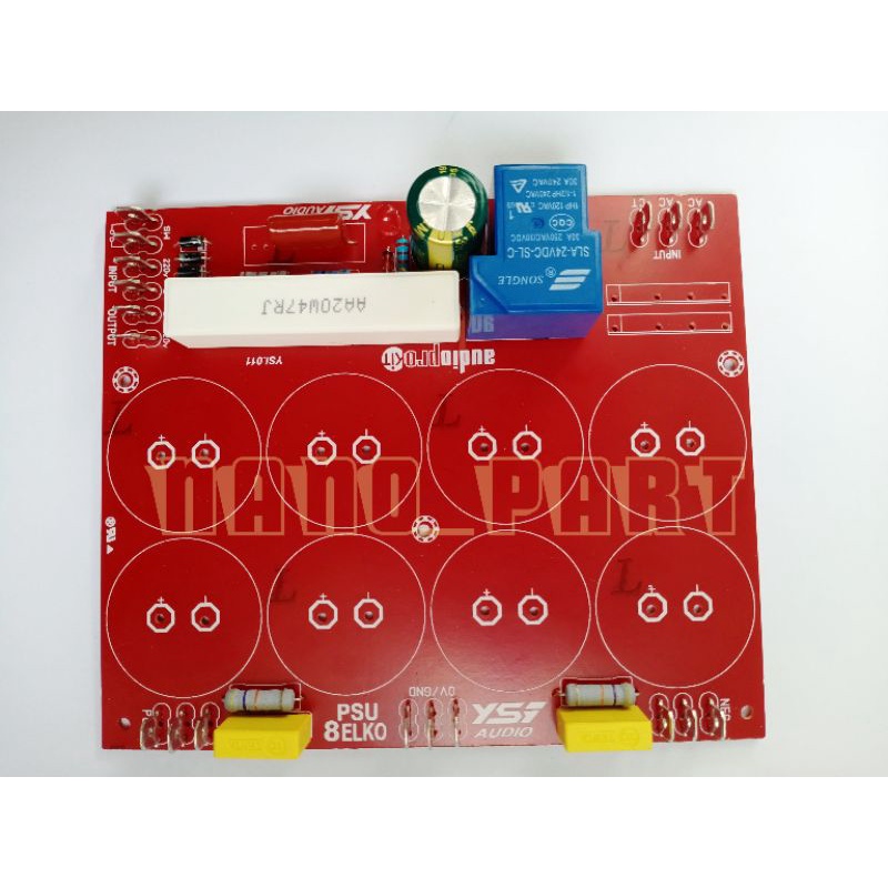 Jual pcb psu 8 elco plus softstart / pcb elco + softstart | Shopee ...