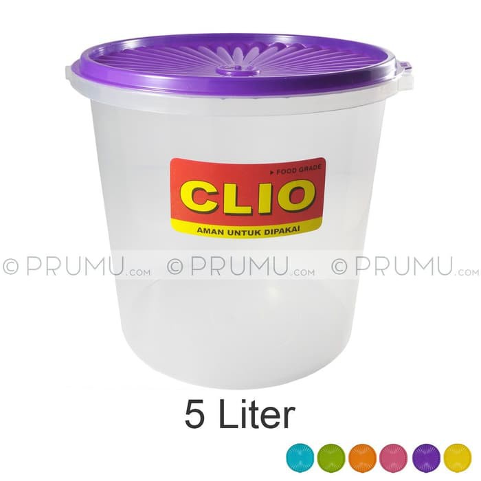 Jual Toples Plastik 5 Liter | Tempat Kerupuk | Sealware | Food container | Shopee Indonesia