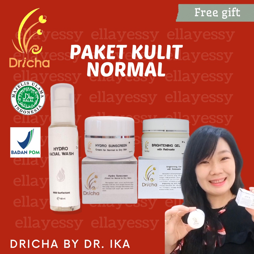 Jual DRICHA LIGHT SUNSCREEN by Dr. Ika | Shopee Indonesia