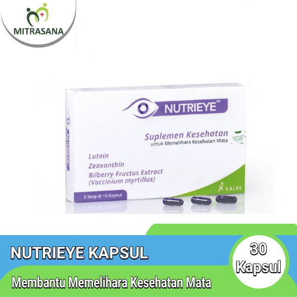 Jual Nutrieye Kapsul - Antioksidan dan Suplemen Untuk Kesehatan Mata ...