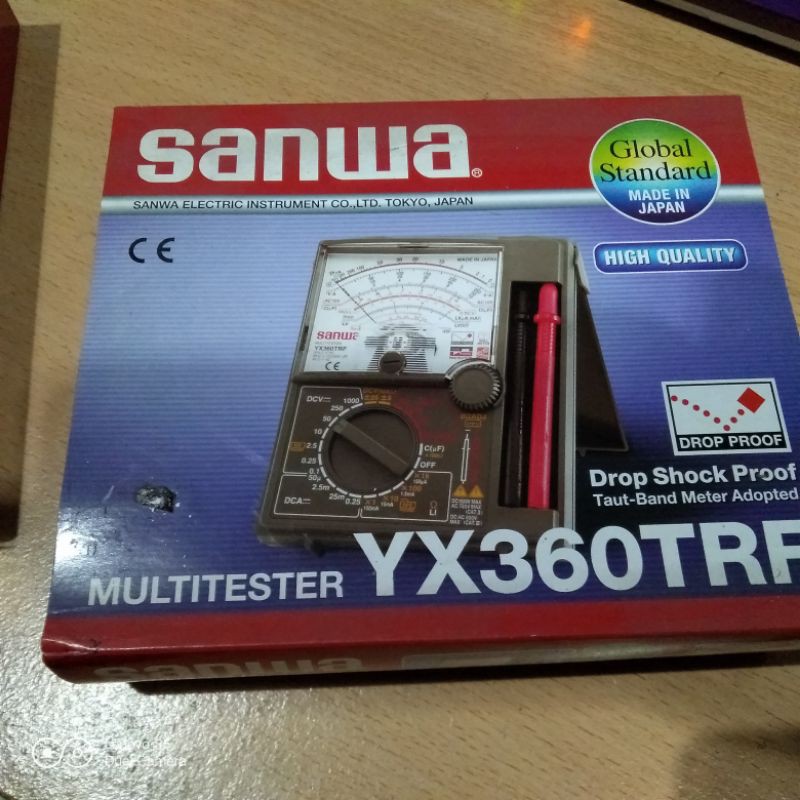 Jual ANALOG MULTIMETER SANWA YX360TRF | Shopee Indonesia