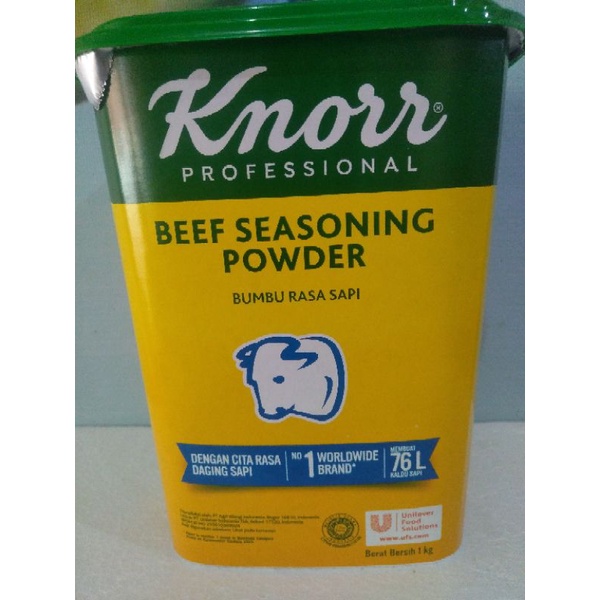 Jual Knorr Beef Seasoning powder bumbu rasa sapi murah enak packing ori ...