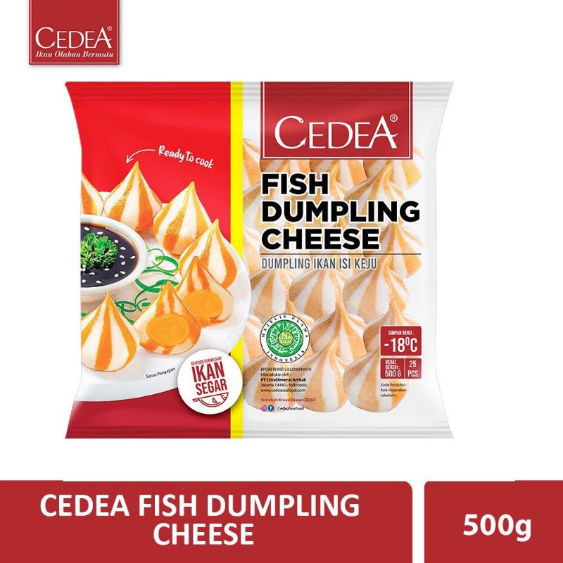 Jual Cedea Fish Dumpling Cheese 500gr | Shopee Indonesia