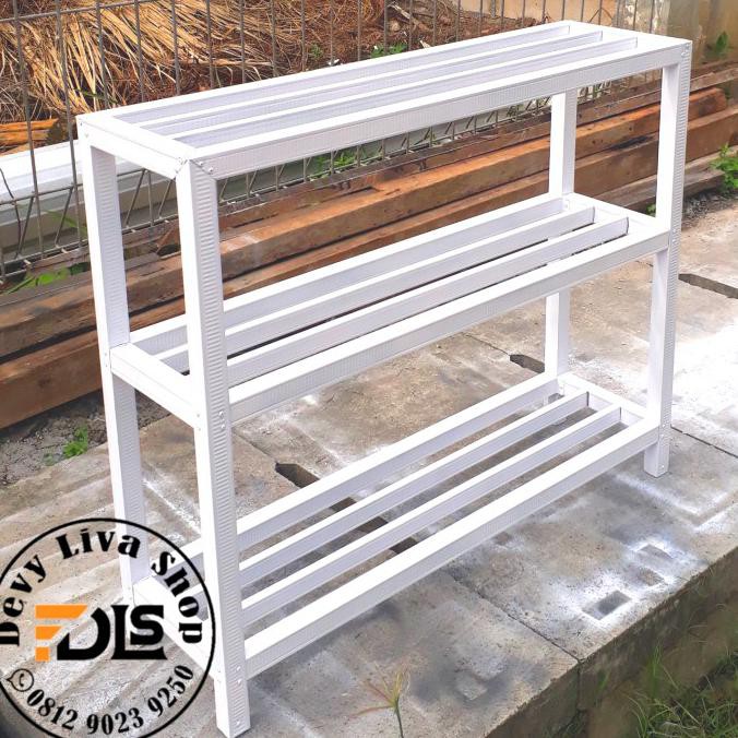 Jual Standing planter rak pot tanaman - 3 susun ambalan 20cm | Shopee ...