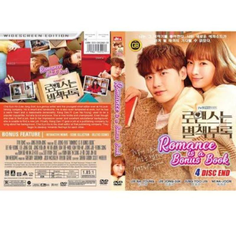 Jual Film Serial Drama Korea DRAKOR : ROMANCE IS A BONUS BOOK 2019 4Disc TAMAT | Shopee Indonesia