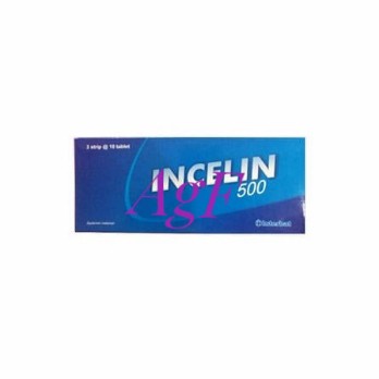 Jual Incelin 500 Tab isi 30 (Interbat) | Shopee Indonesia