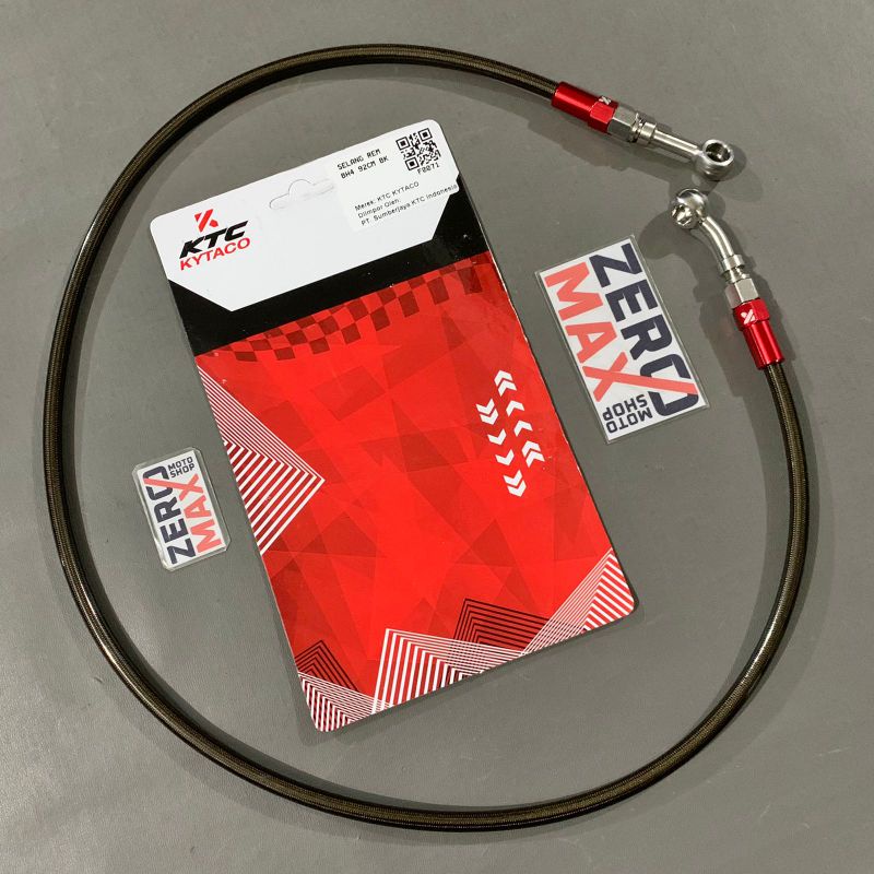 Jual Brake Hose Selang Rem KTC Kytaco Original BH4 BH 4 92cm 92 cm Black Hitam | Shopee Indonesia
