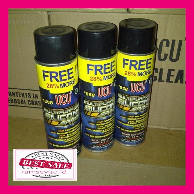 Jual Kendaraan-60Uperawatan Silicone Spray Multipurpose 858 Merk Ucu ...