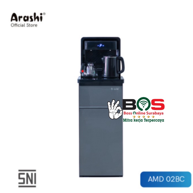 Jual Dispenser Arashi Multifungsi 4 in 1 Galon Bawah + Remote Kontrol ...