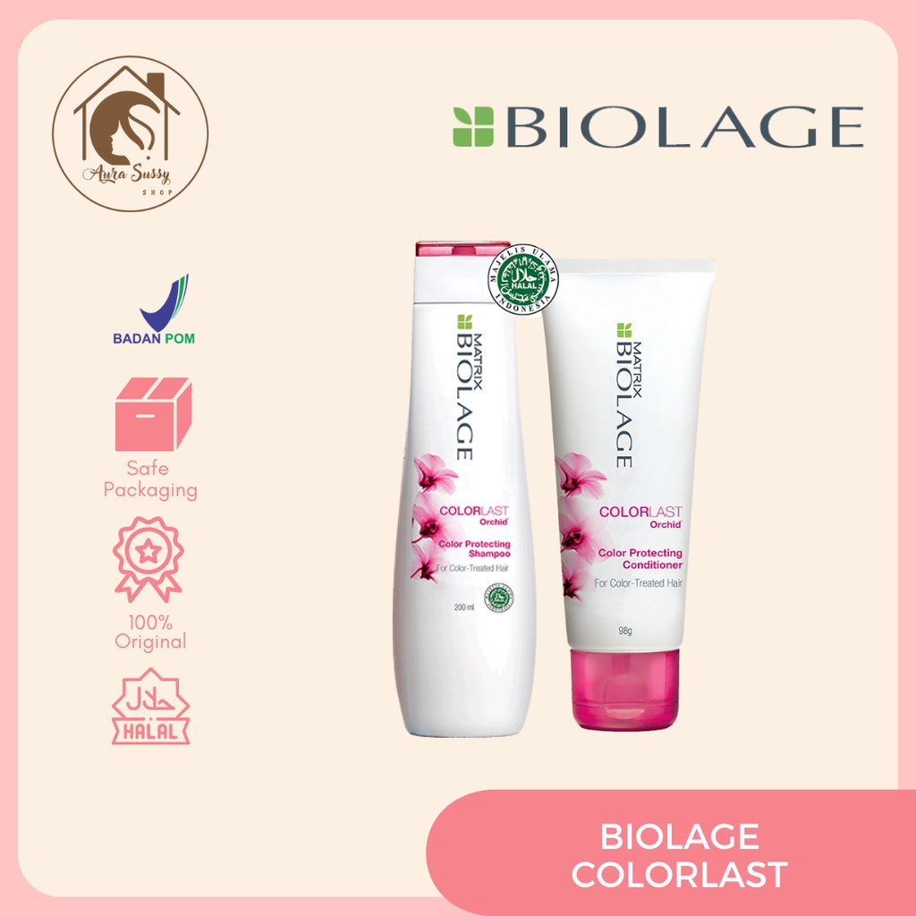 Jual MATRIX Biolage || Shampoo color Last Orchid perawatan rambut warna ...