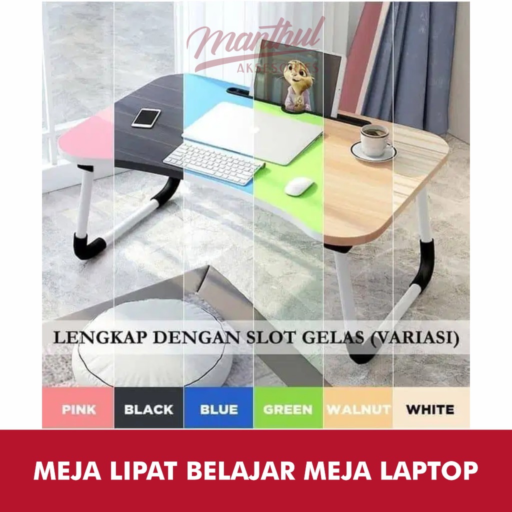 Jual MEJA LIPAT BELAJAR MEJA LAPTOP | Shopee Indonesia