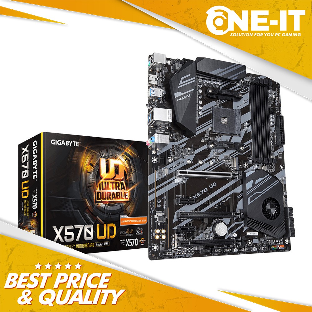 Jual Motherboard Gigabyte X570 UD AM4 | Shopee Indonesia