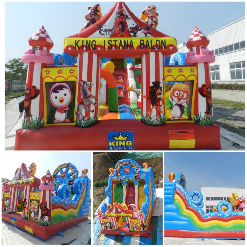 Jual Jual Rumah Balon ( Istana Balon ) UK 4X6 king super | Shopee Indonesia