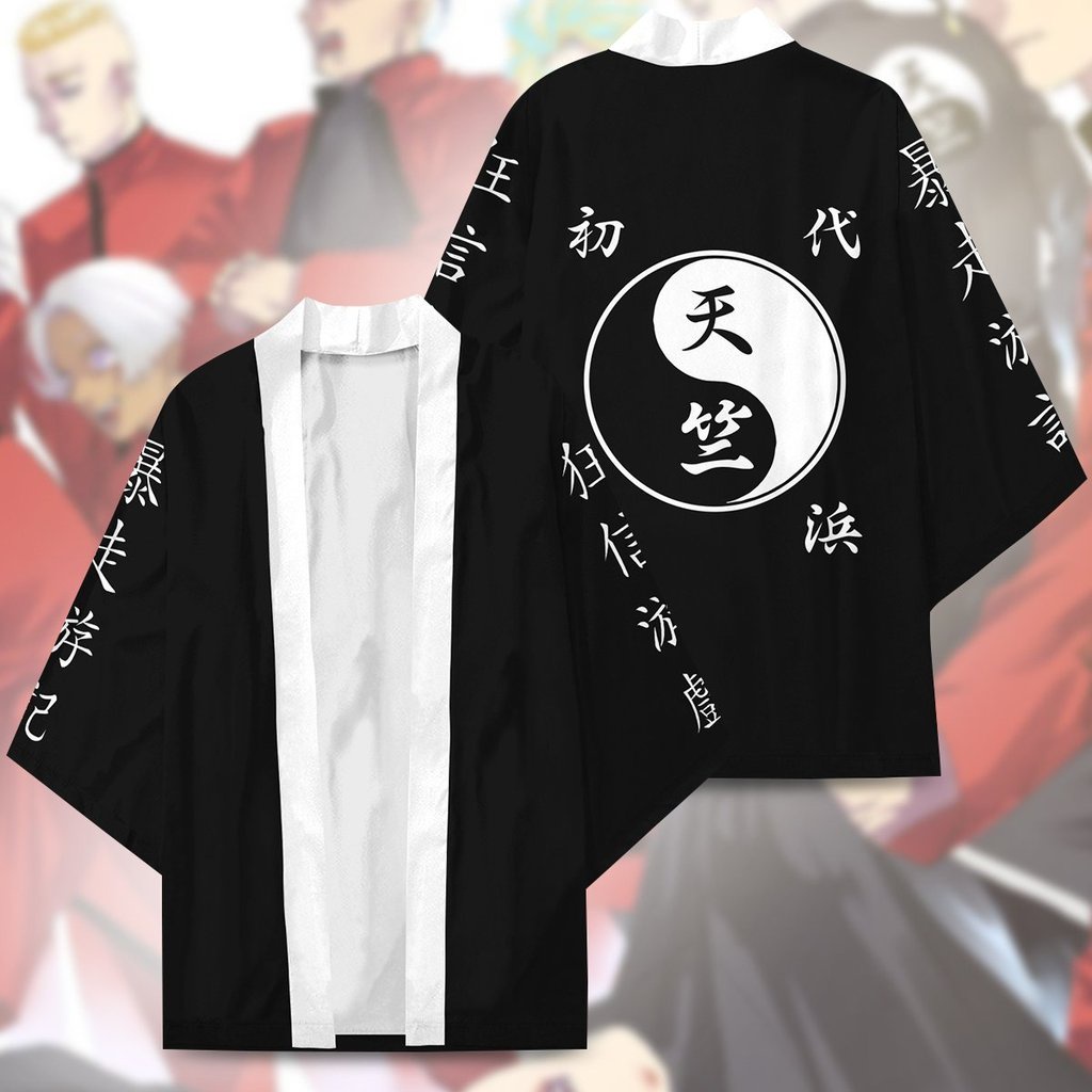 Jual Kimono haori Cosplay Anime Tokyo Revengers Draken Mickey TENJIKU ...