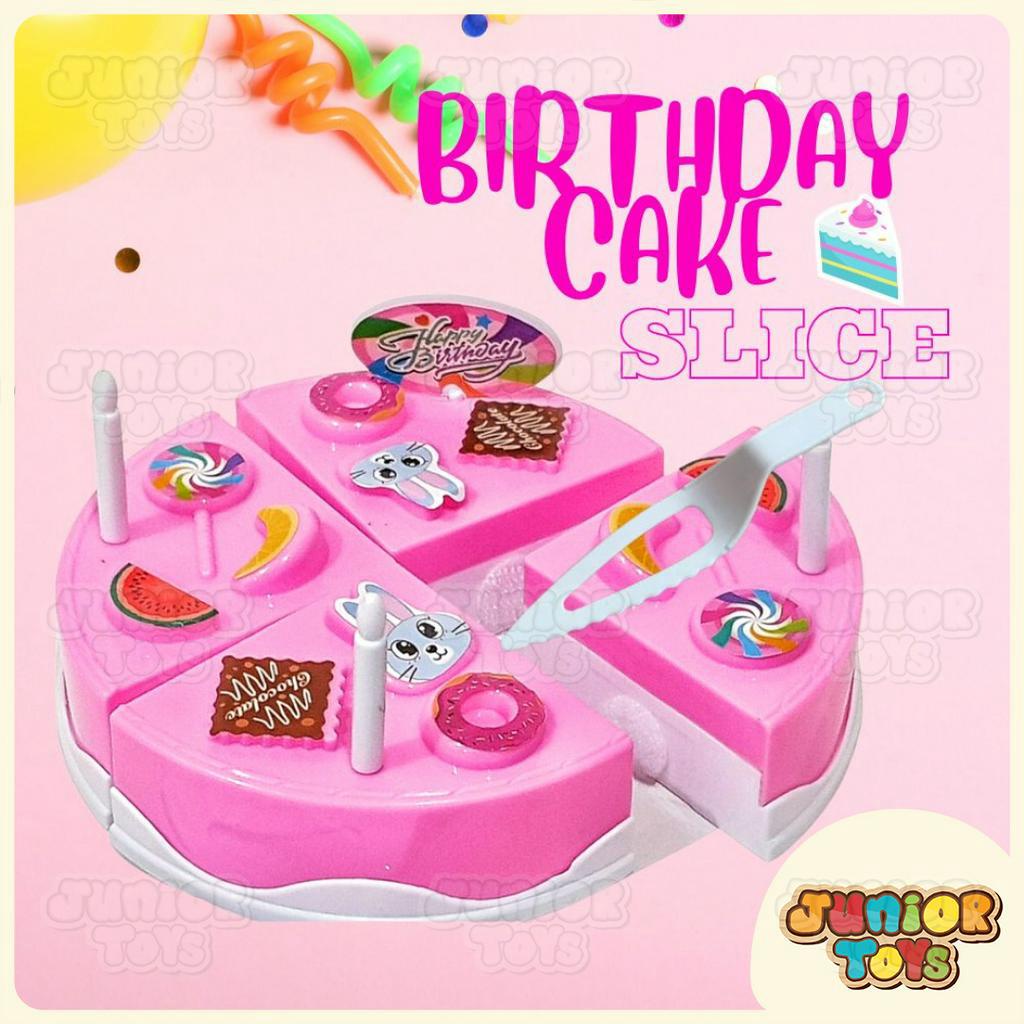 Jual Mainan Kue Ulang Tahun Anak Perempuan Bisa Potong Birthday Cake ...