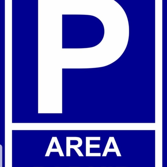 Jual SIGN PLAT K3 RAMBU SAFETY AREA PARKIR UKURAN 30X40CM | Shopee ...
