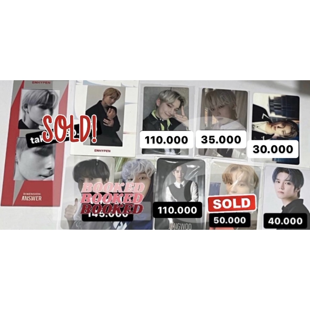 Jual JUAL PC OFFICIAL SUNOO ENHYPEN I.N SKZ STRAY KIDS AYEN | Shopee ...