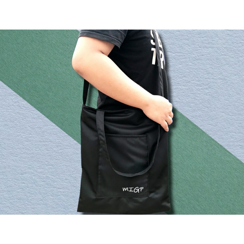 Jual Migp Tas Tote Bag Tote Bag Pria Tote Bag Kuliah Shopee Indonesia