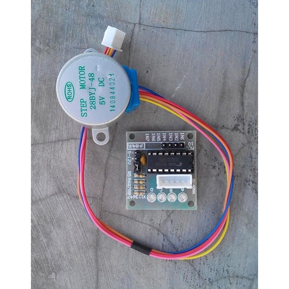 Jual Stepper Motor + ULN2003 Driver Board akh11 Ayo Beli | Shopee Indonesia
