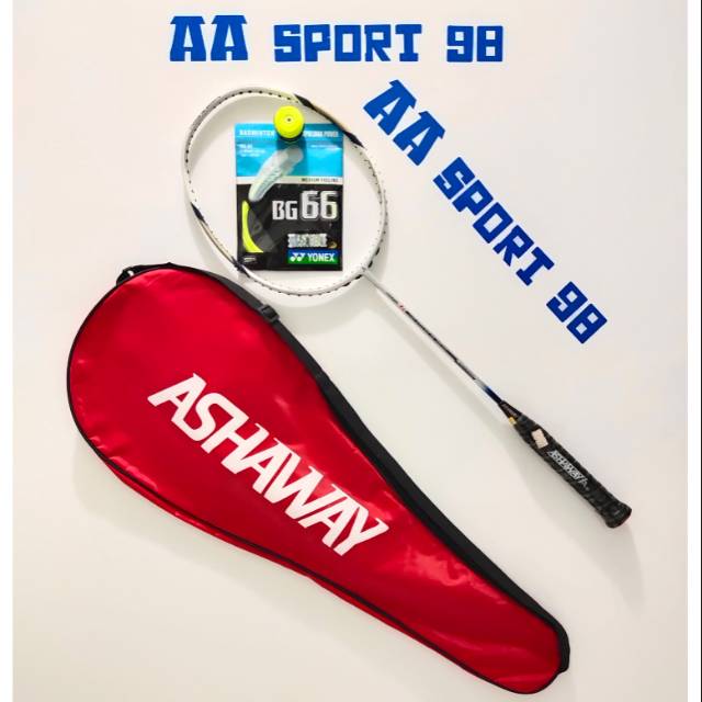Jual RAKET BADMINTON ASHAWAY TI 110 TITANIUM MESH | Shopee Indonesia