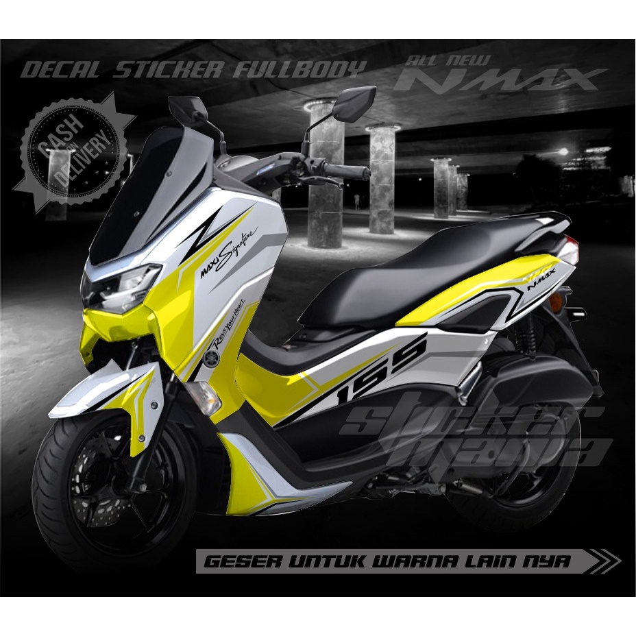 Jual STIKER DECAL YAMAHA NEW NMAX SIMPLE FULL BODY | Shopee Indonesia