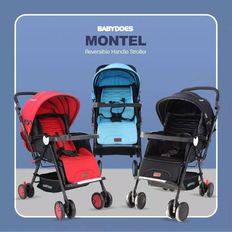 Jual Stroller BabyDoes MONTEL Revesible Handle Stroller Hadap ibu ...