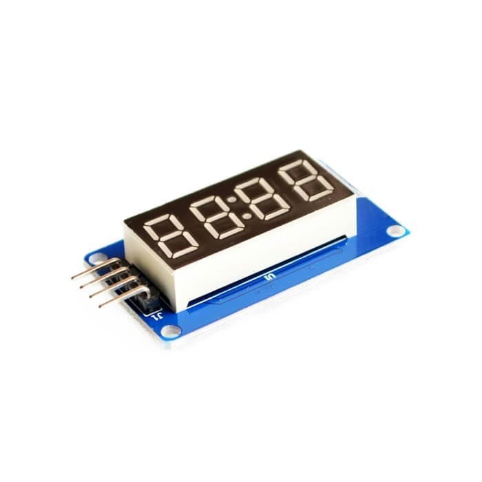 Jual 4 Digit Display 7 Seven Segment RED for DIY Clock Arduino | Shopee ...