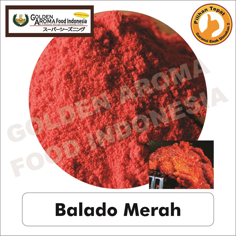 Jual Bubuk Tabur Rasa Balado Merah 500gr Bumbu Masak Serbaguna Enak ...
